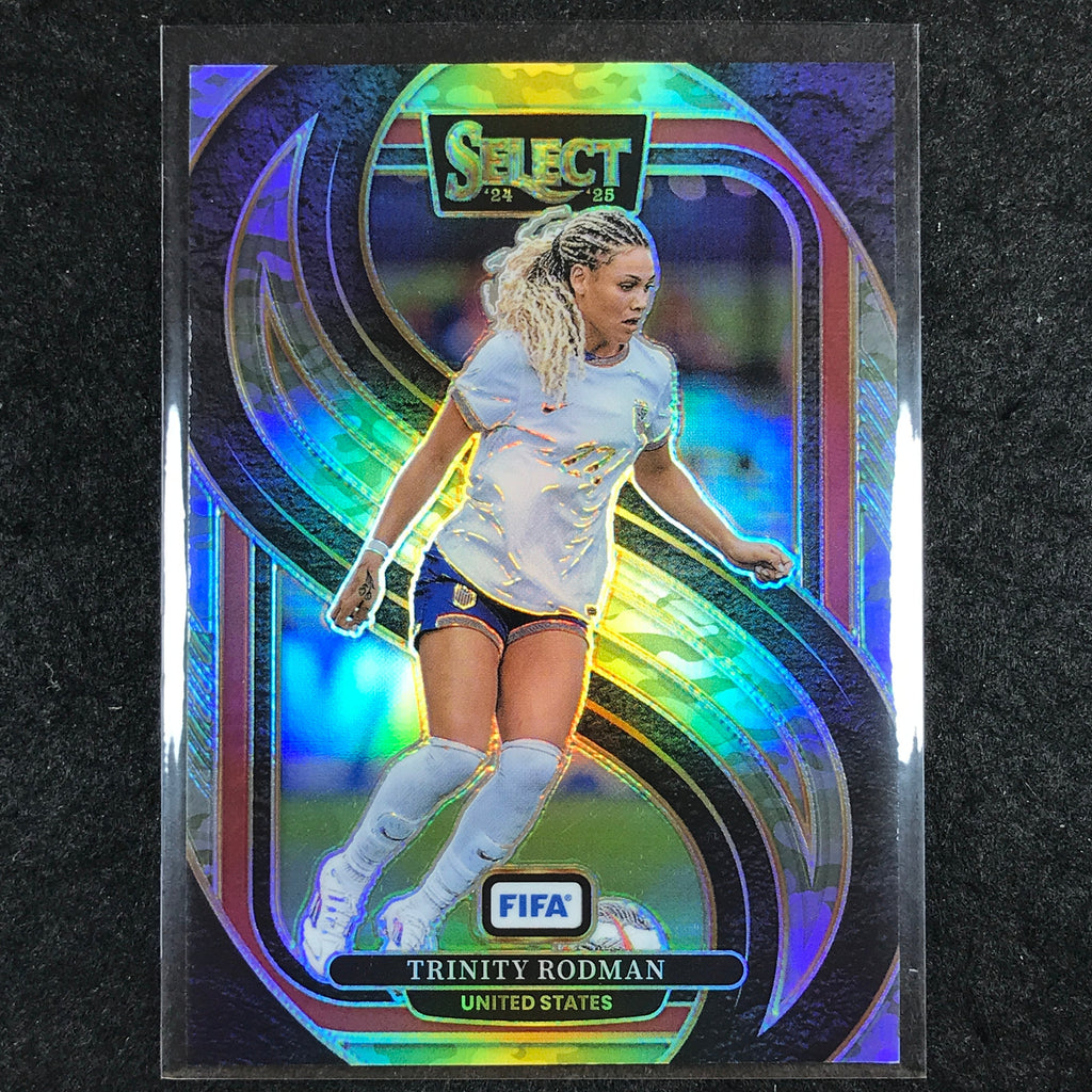 2024-25 Select FIFA TRINITY RODMAN Mezzanine Camo /135 #195 – Cherry ...