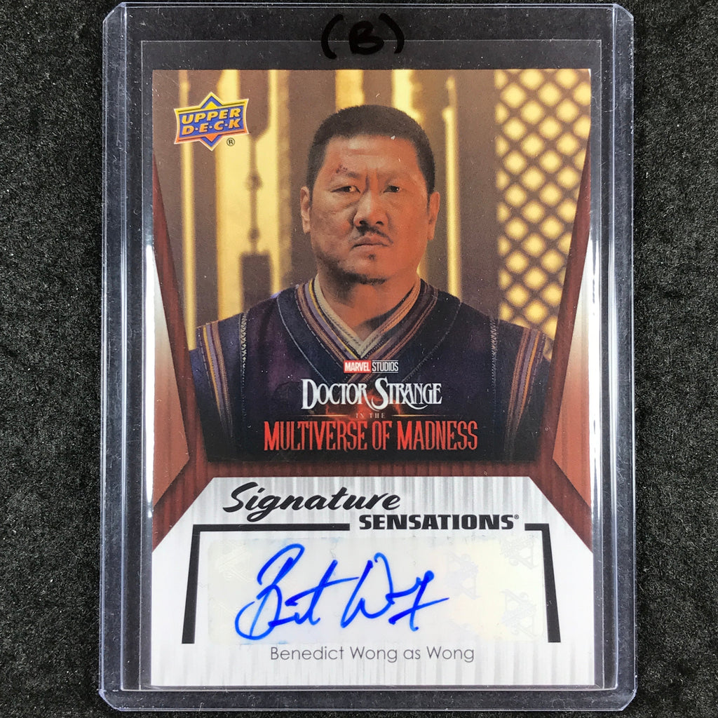 2024 Marvel Studios Series 2 BENEDICT WONG AS WONG Sensations Auto #BG ...