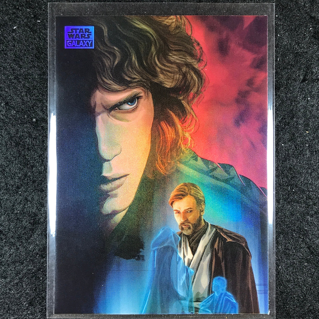 2024 Star Wars Chrome Galaxy LORD VADER Power of the Dark Side Base #P ...