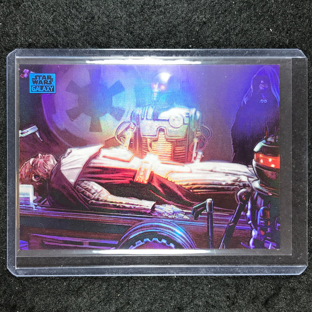 2024 Star Wars Chrome Galaxy BECOMING DARTH VADER Base Aqua 163/199 #8 ...