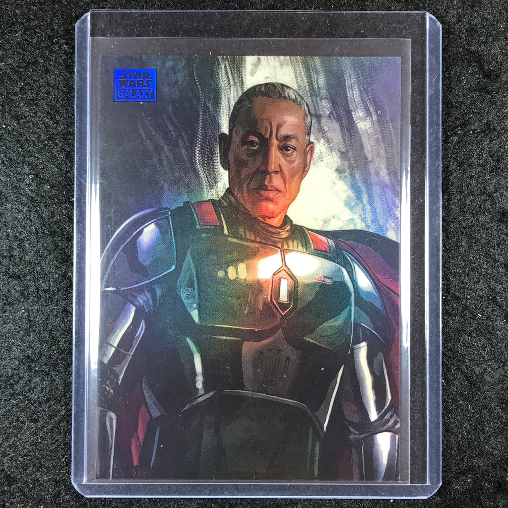 2024 Star Wars Chrome Galaxy MOFF GIDEON Galactic Empire Blue 112/150 ...