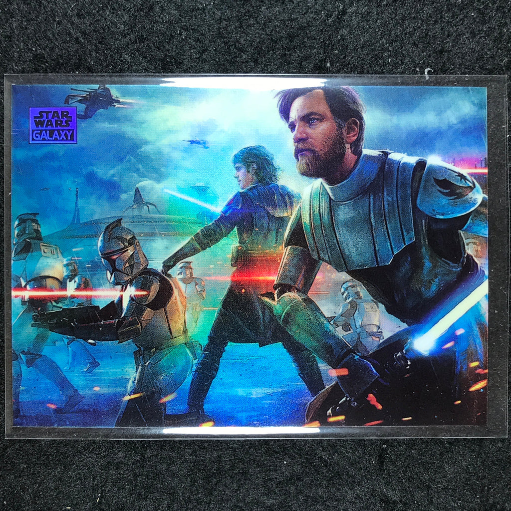 2024 Star Wars Chrome Galaxy BATTLE OF KAMINO Base Refractor #9 ...