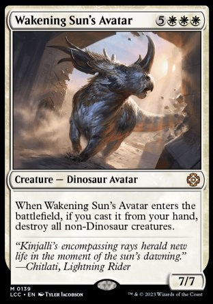 Wakening Sun's Avatar - #139 - Mythic - Lost Caverns of Ixalan Command ...