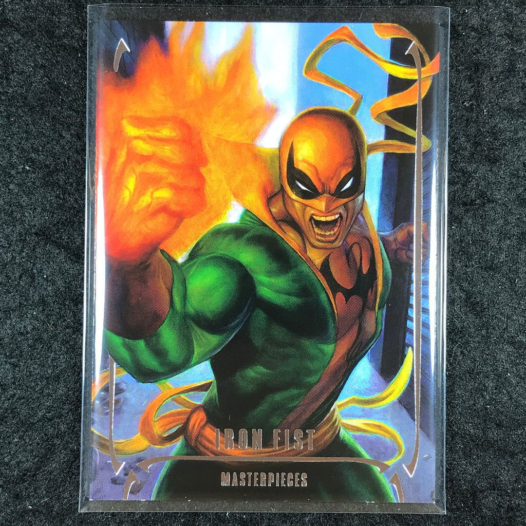 2024 Marvel Masterpieces Nahuel Grego IRON FIST Base Level 1 /1999 #16 ...