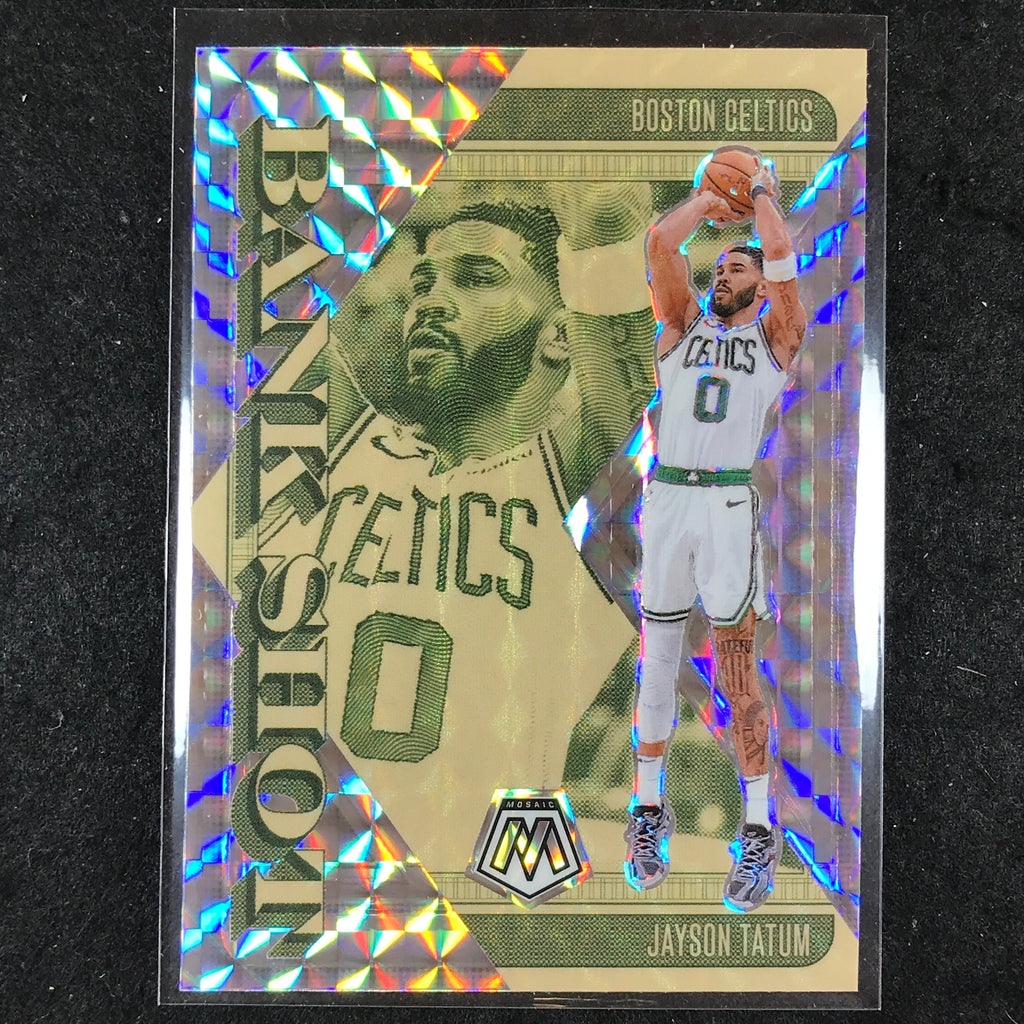 2024-25 Mosaic JAYSON TATUM Bank Shot Mosaic #11 – Cherry Collectables