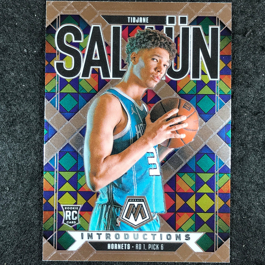 2024-25 Mosaic TIDJANE SALAUN Introductions Rookie Base #19 – Cherry ...