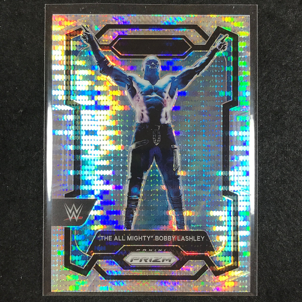 2024 Prizm WWE "THE ALL MIGHTY" BOBBY LASHLEY Base Vertical Pulsar /49 ...