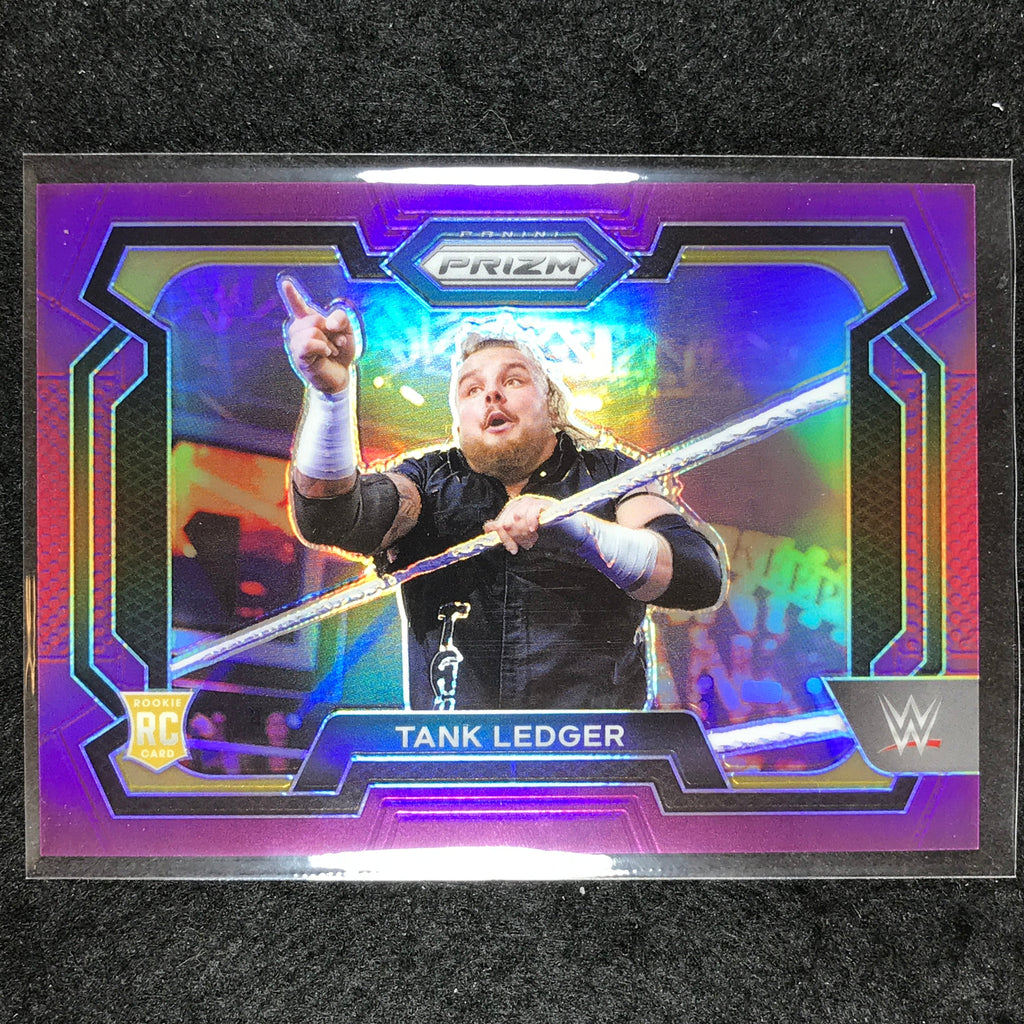 2024 Prizm WWE TANK LEDGER Rookie Base Horizontal Purple 68/149 #69 ...