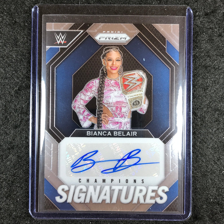 2024 Prizm WWE BIANCA BELAIR Champion Signatures Auto #BBL – Cherry ...