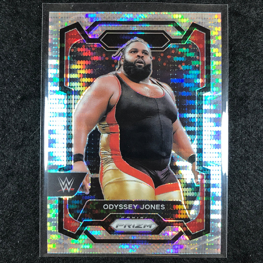 2024 Prizm WWE ODYSSEY JONES Base Vertical Pulsar /499 #103 – Cherry ...