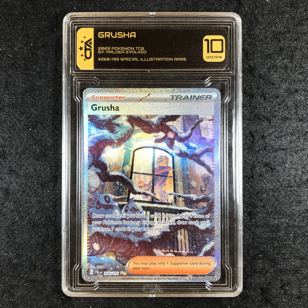 CTA 10 Grusha - 268/193 - Special Illustraion Rare Paldea Evolved 546 ...