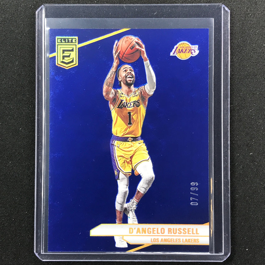 2023-24 Donruss Elite D'ANGELO RUSSELL Base Blue 7/99 #110 – Cherry ...