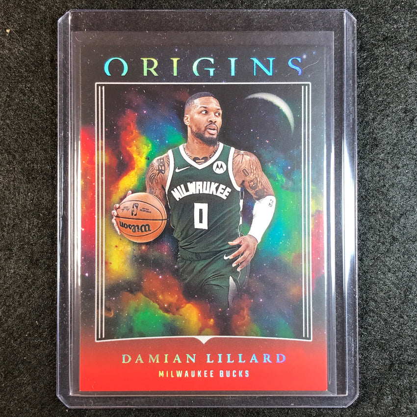 2023-24 Origins DAMIAN LILLARD Base Red No. 40 – Cherry Collectables