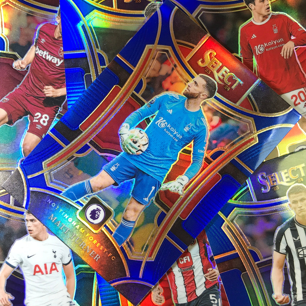 2023-24 Select EPL AUSTON TRUSTY Mezzanine Blue #185 – Cherry Collectables
