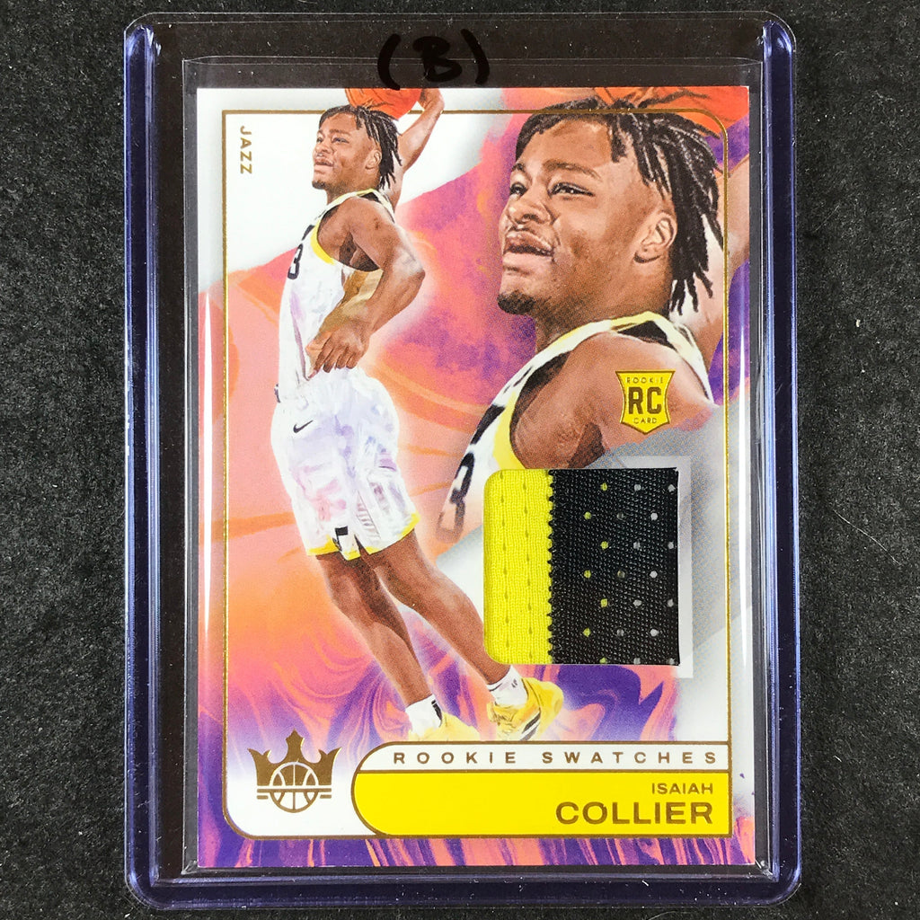 2024-25 Court Kings ISAIAH COLLIER Rookie Swatches Patch Relic #ISC (B ...