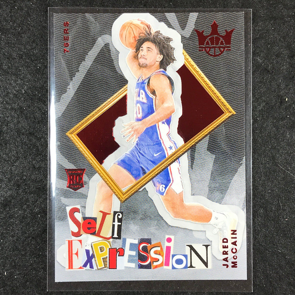 2024-25 Court Kings JARED MCCAIN Self Expression Rookie Ruby 25/149 #1 ...