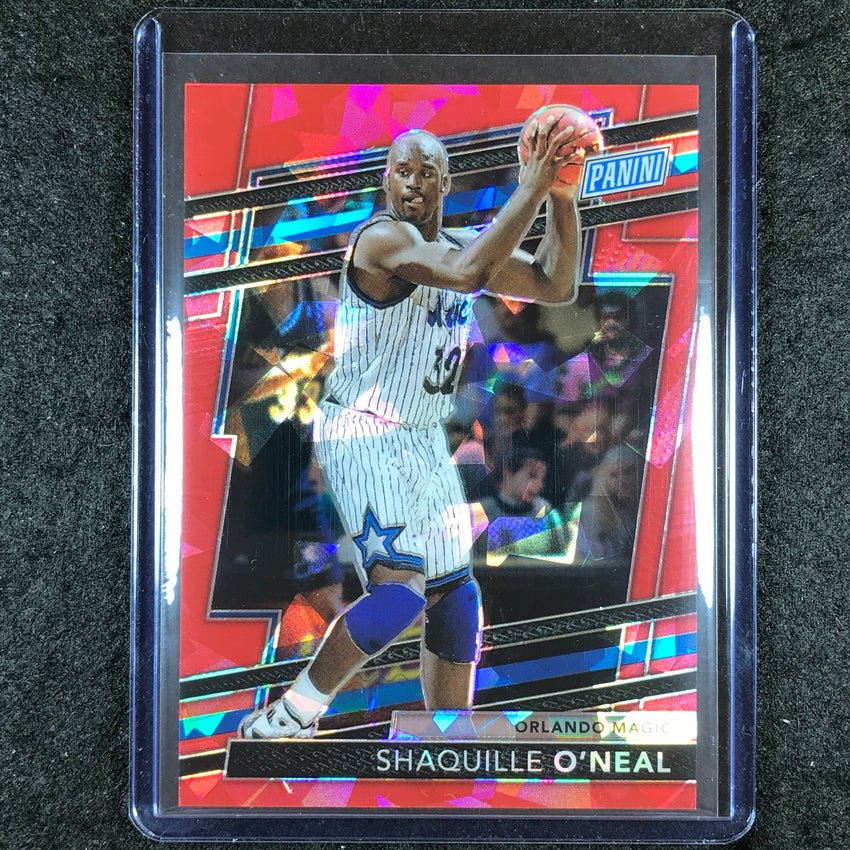 2024 Panini National VIP SHAQUILLE O'NEAL Base Red Sparkle 3/149 #22 ...