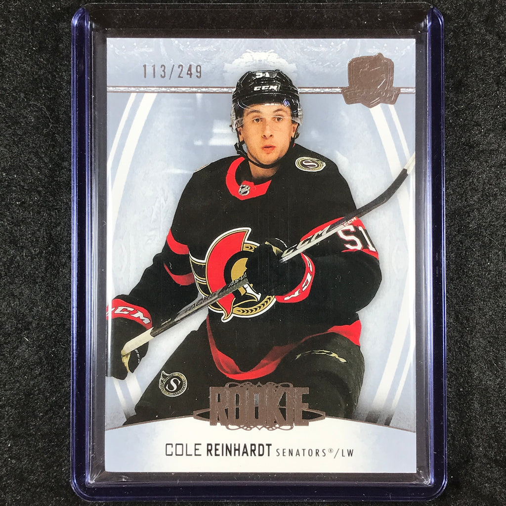 2022-23 The Cup Hockey COLE REINHARDT Rookie Base 113/249 #165 – Cherry ...