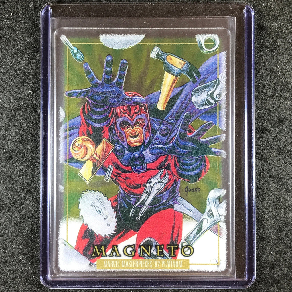 2024 Marvel Masterpieces '92 Platinum MAGNETO Base Plexi #49 – Cherry ...