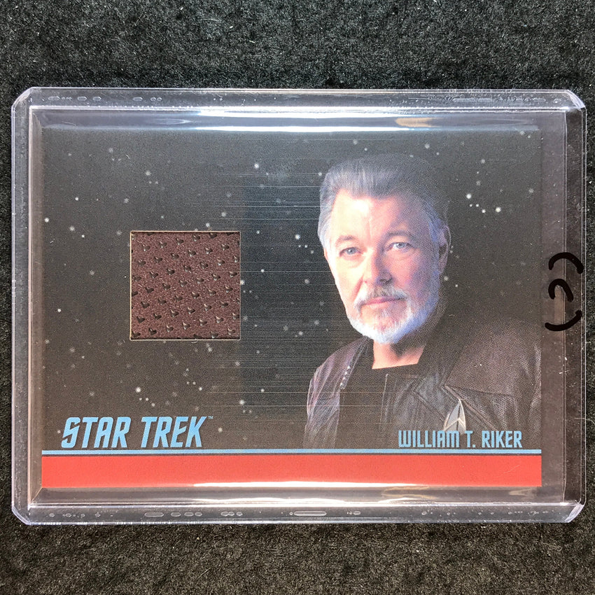 2026 Star Trek Connections WILLIAM T. RIKER Memorabilia Relic #SR31 (C ...