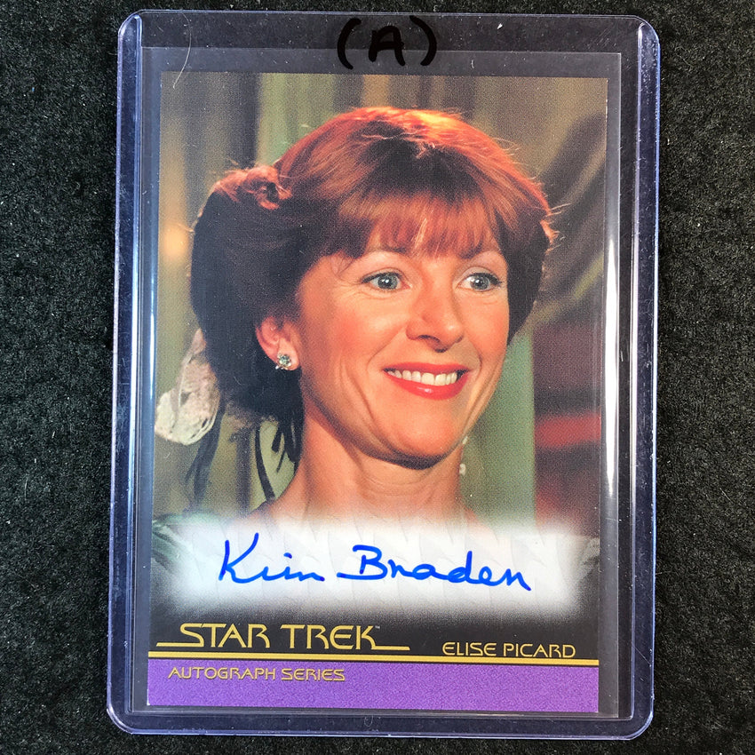 2026 Star Trek Connections KIM BRADEN AS ELISE PICARD Auto Series #A15 ...