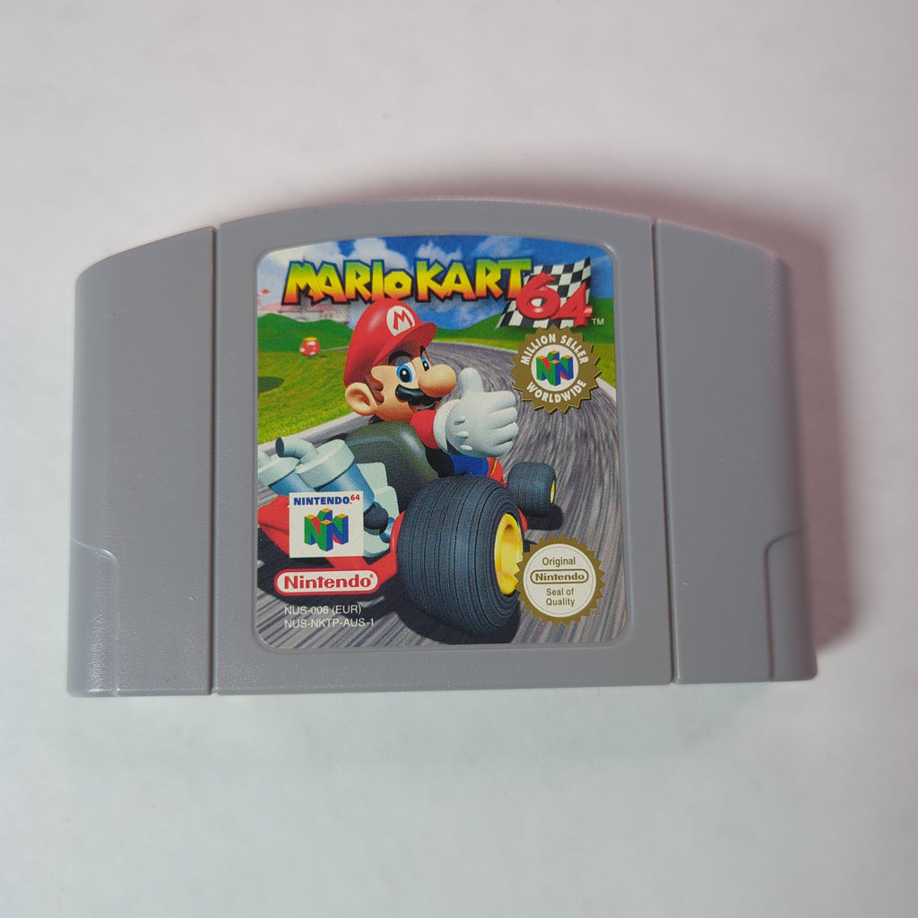 Mario Kart 64 Nintendo 64 Pal Cartridge – Cherry Collectables