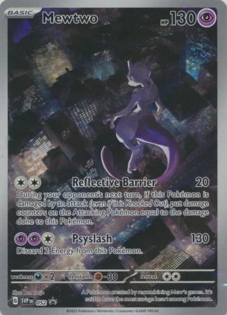 Mewtwo - SVP 052 - Scarlet & Violet 151 Ultra Premium Collection Promo ...