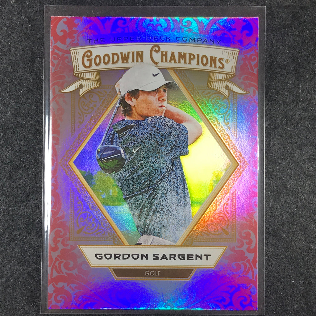 2025 Goodwin Champions GORDON SARGENT Base Red Rainbow #48 – Cherry ...