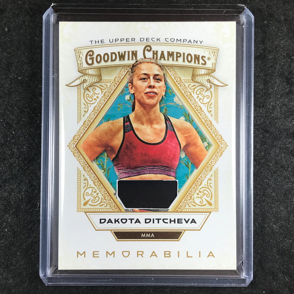 2025 Goodwin Champions DAKOTA DITCHEVA Memorabilia Jersey Relic #DD ...