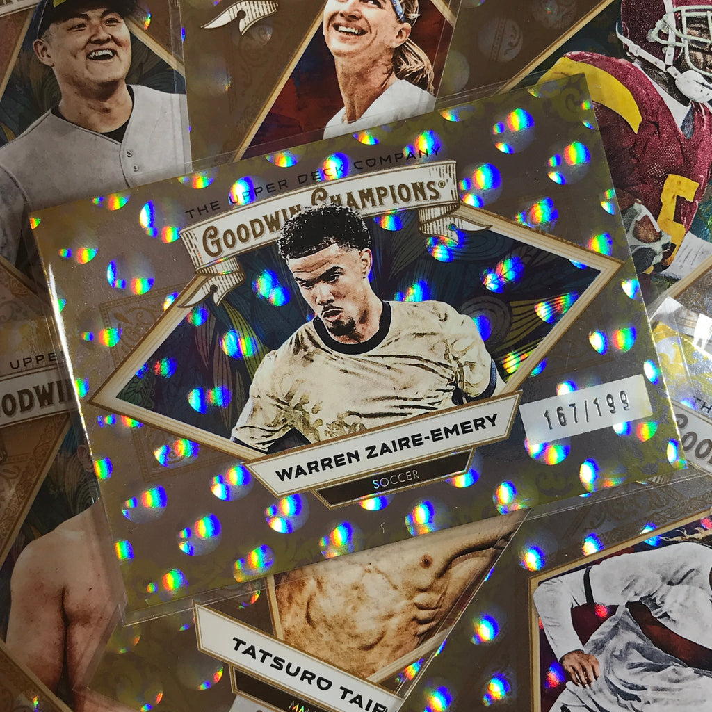 2025 Goodwin Champions REGGIE BUSH Yellow Circles /199 #25 – Cherry ...