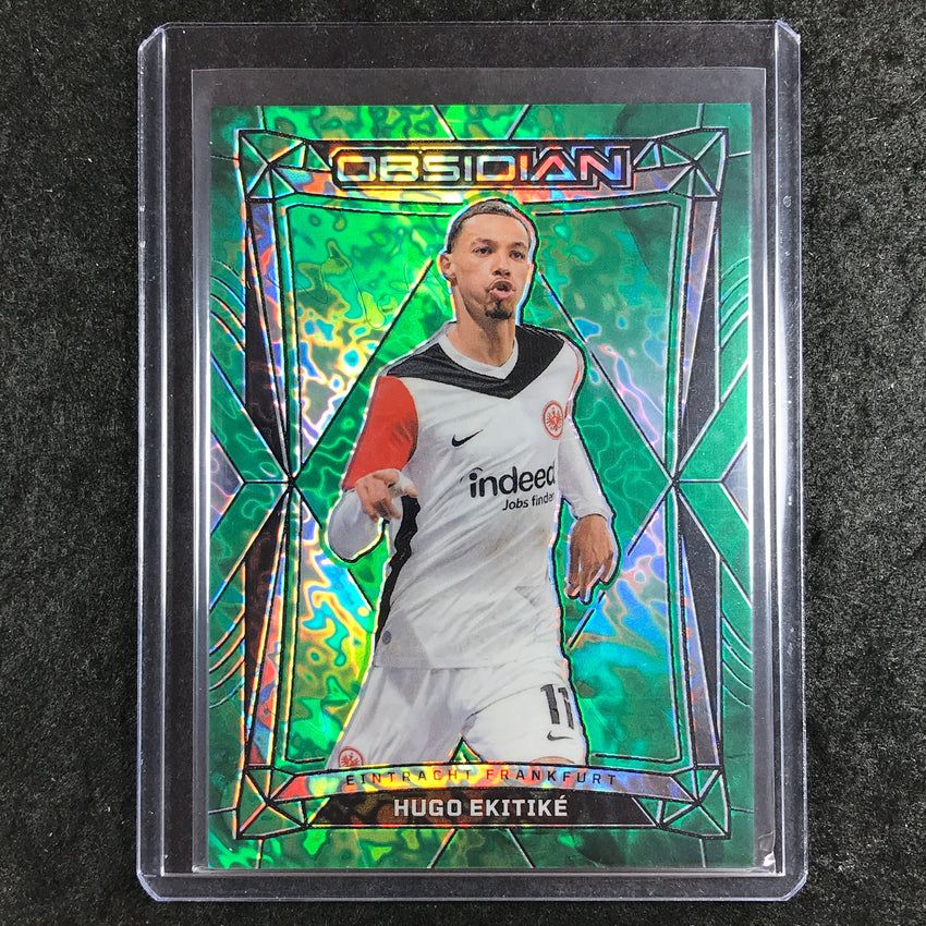 2024-25 Obsidian Soccer HUGO EKITIKE Base Electric Etch Jade 25/26 #5 ...