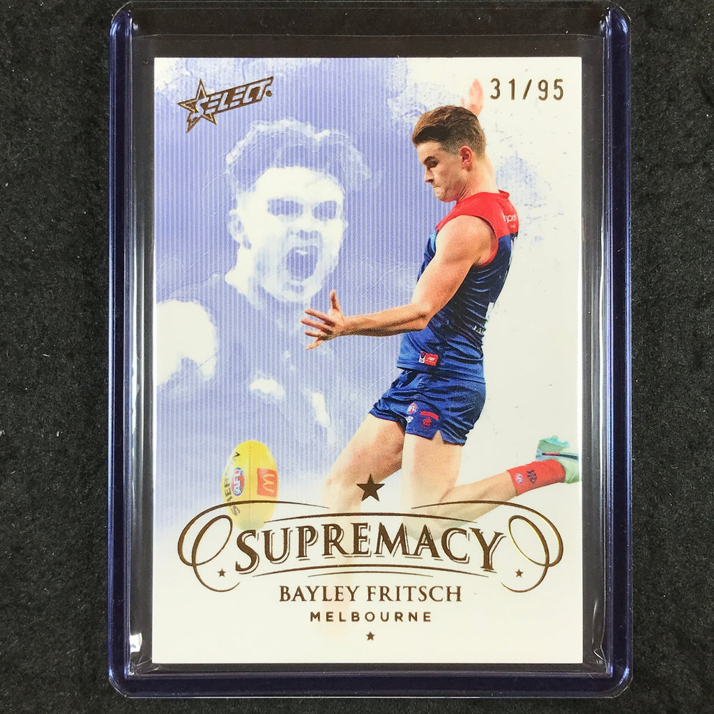 2024 Select AFL Supremacy BAYLEY FRITSCH Gold 31/95 #91 – Cherry ...