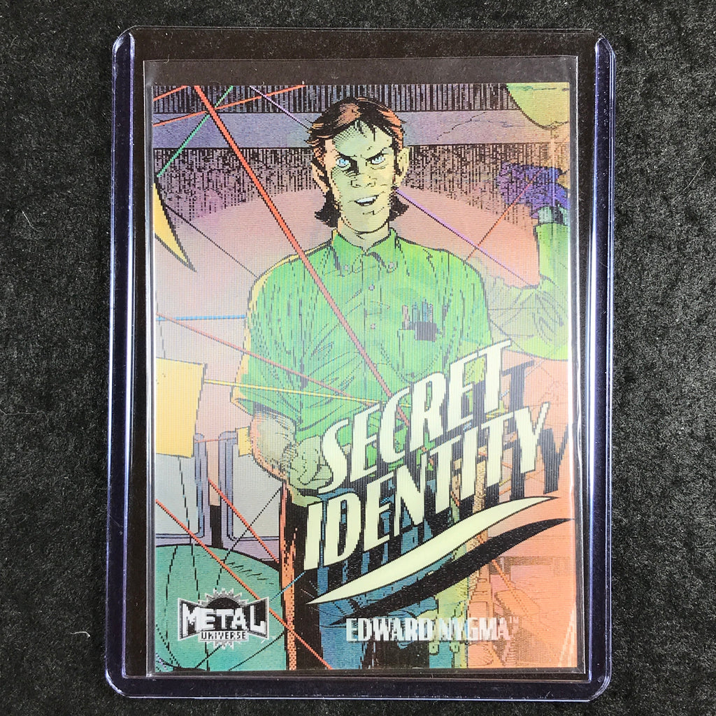 2025 Metal Universe Batman EDWARD NIGMA THE RIDDLER Secret Identity #S ...