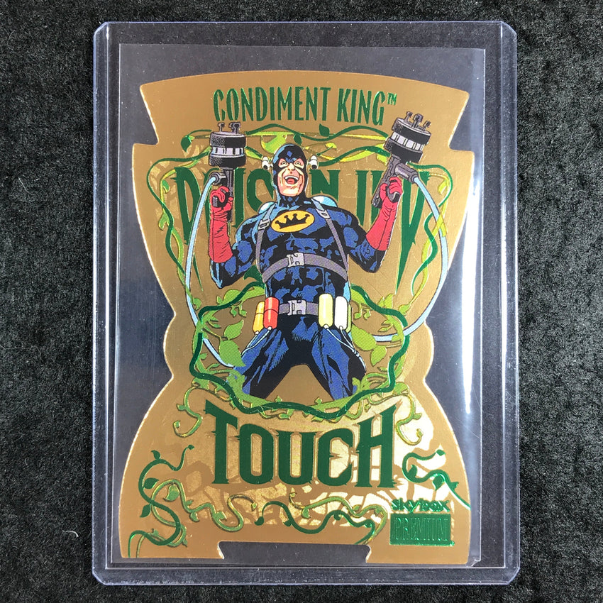 2025 Metal Universe Batman CONDIMENT KING Poison Ivy Touch Die-Cut #PI ...