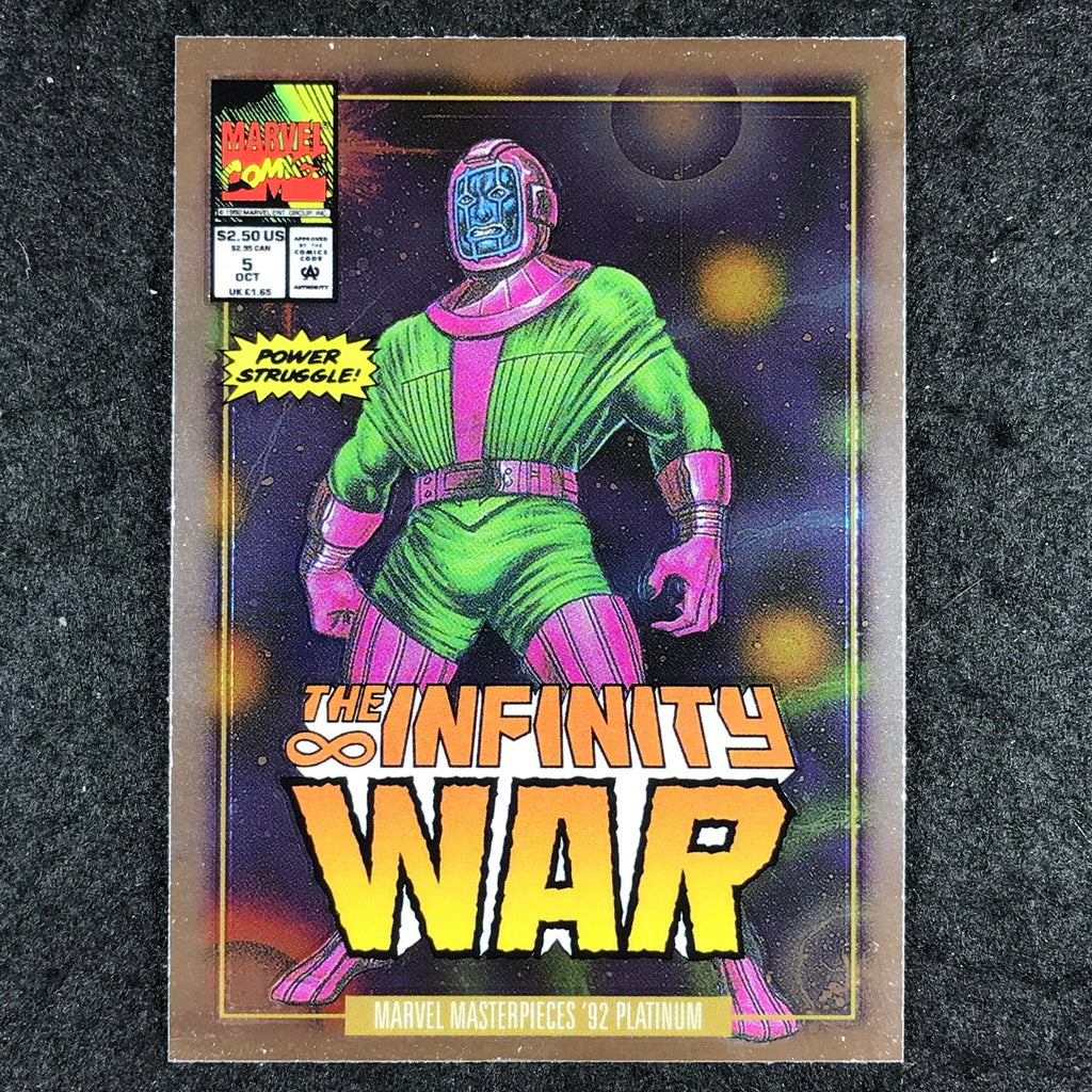 2024 Marvel Masterpieces '92 Platinum KANG Variant Cover Base #44 ...