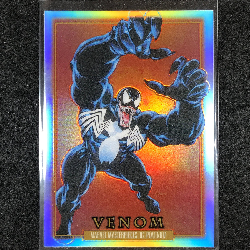 2024 Marvel Masterpieces '92 Platinum VENOM Base Rainbow #97 – Cherry ...