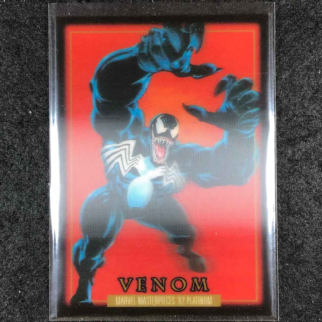 2024 Marvel Masterpieces '92 Platinum VENOM Base Lenticular #97 ...