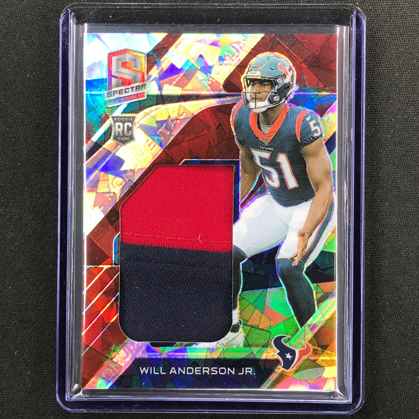 2023 Spectra Football WILL ANDERSON JR. Monumental Rookie Patch Astral ...