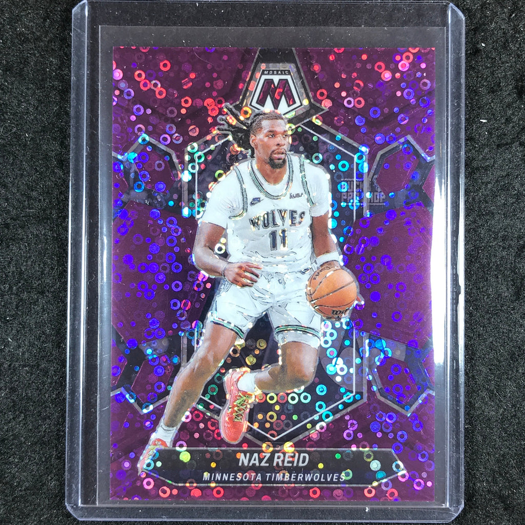 2023-24 Mosaic NAZ REID Base Purple Fast Break 33/50 #8 – Cherry ...