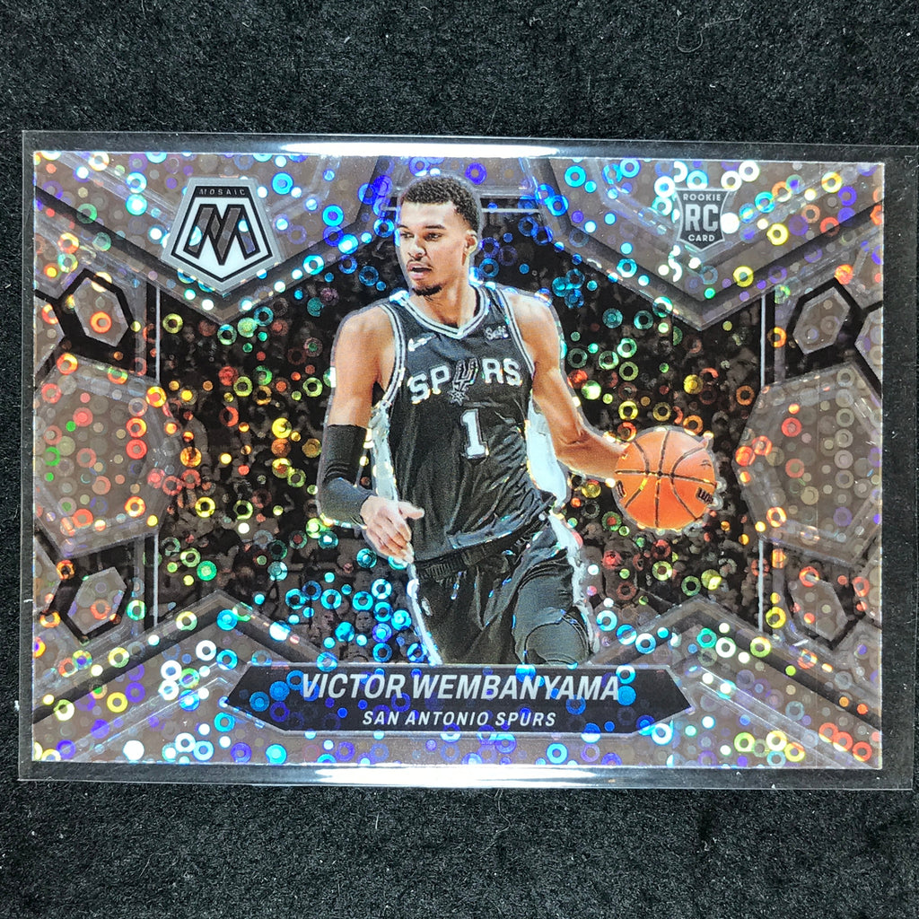 2023-24 Mosaic VICTOR WEMBANYAMA Rookie Variations Fast Break #238 – Cherry Collectables