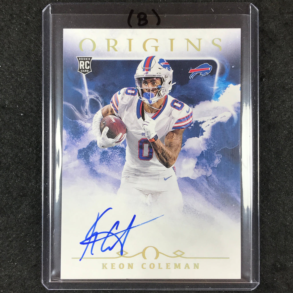 2024 Origins Football KEON COLEMAN Rookie Autographs Base #KCO (B ...