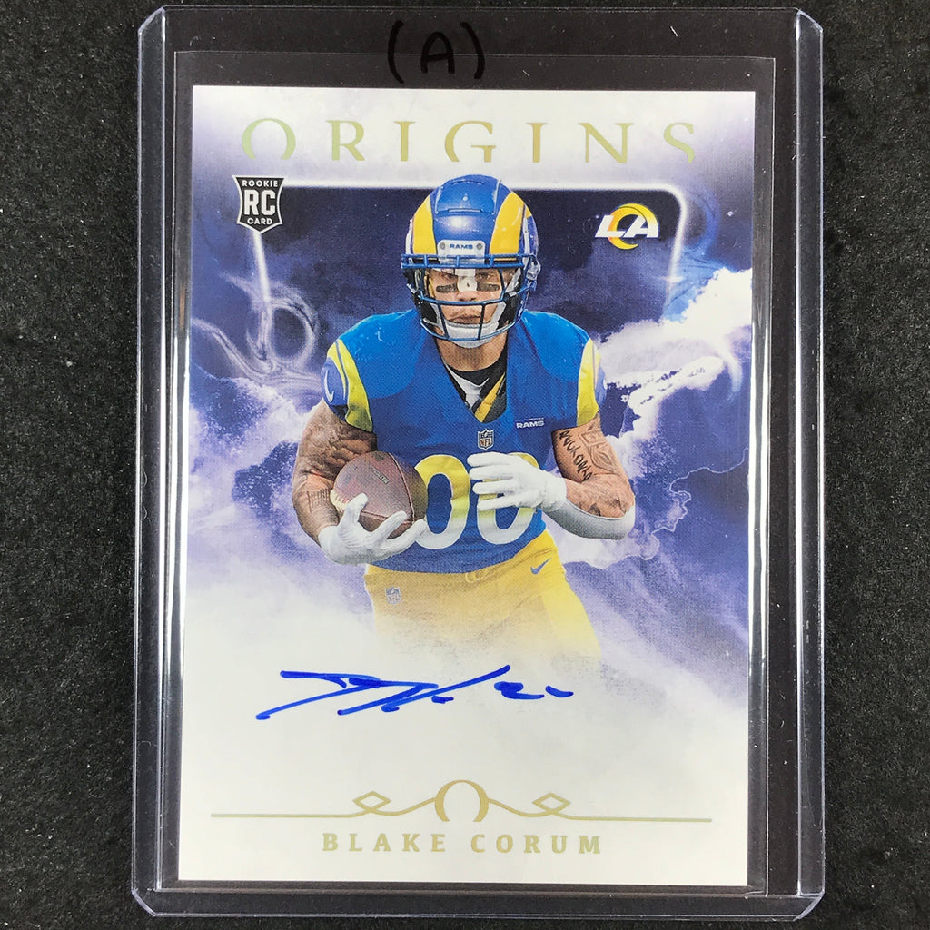 2024 Origins Football BLAKE CORUM Rookie Autographs Base #BCO (A ...