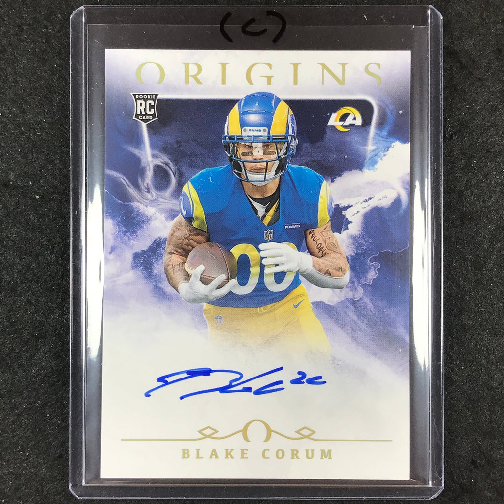 2024 Origins Football BLAKE CORUM Rookie Autographs Base #BCO (C ...