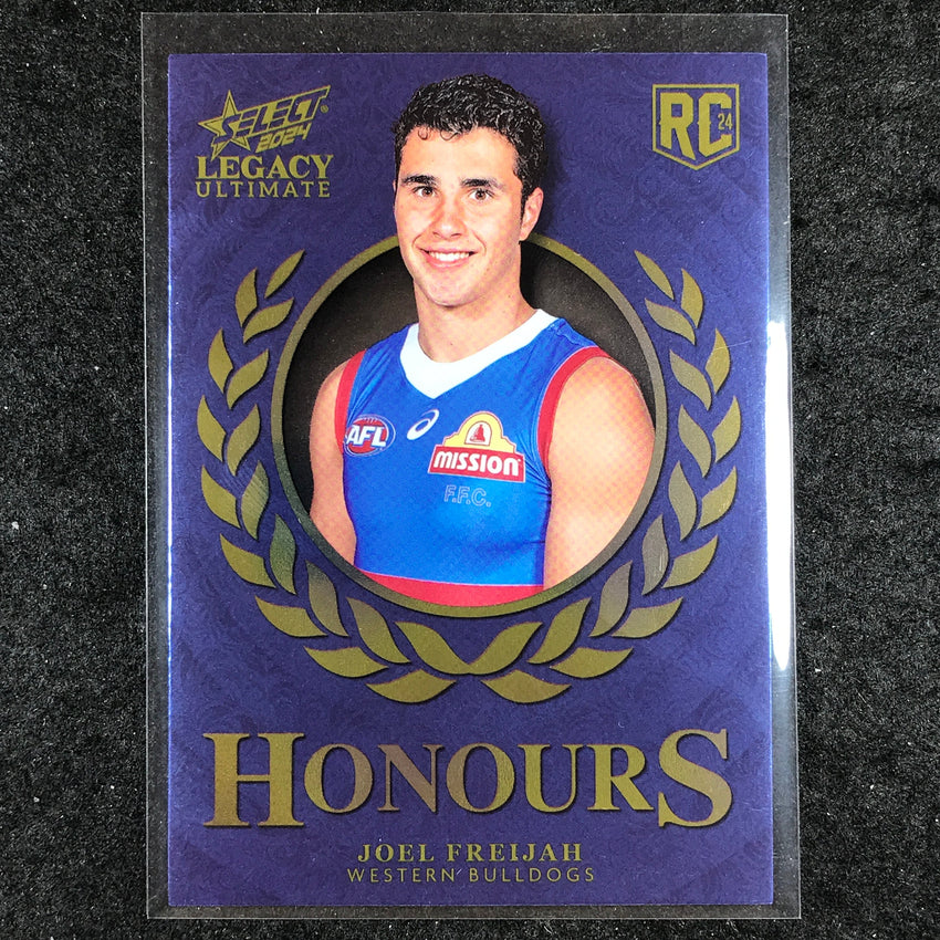 2024 Select AFL Legacy Ultimate JOEL FREIJAH Honours Rookie 230/255 #2 ...