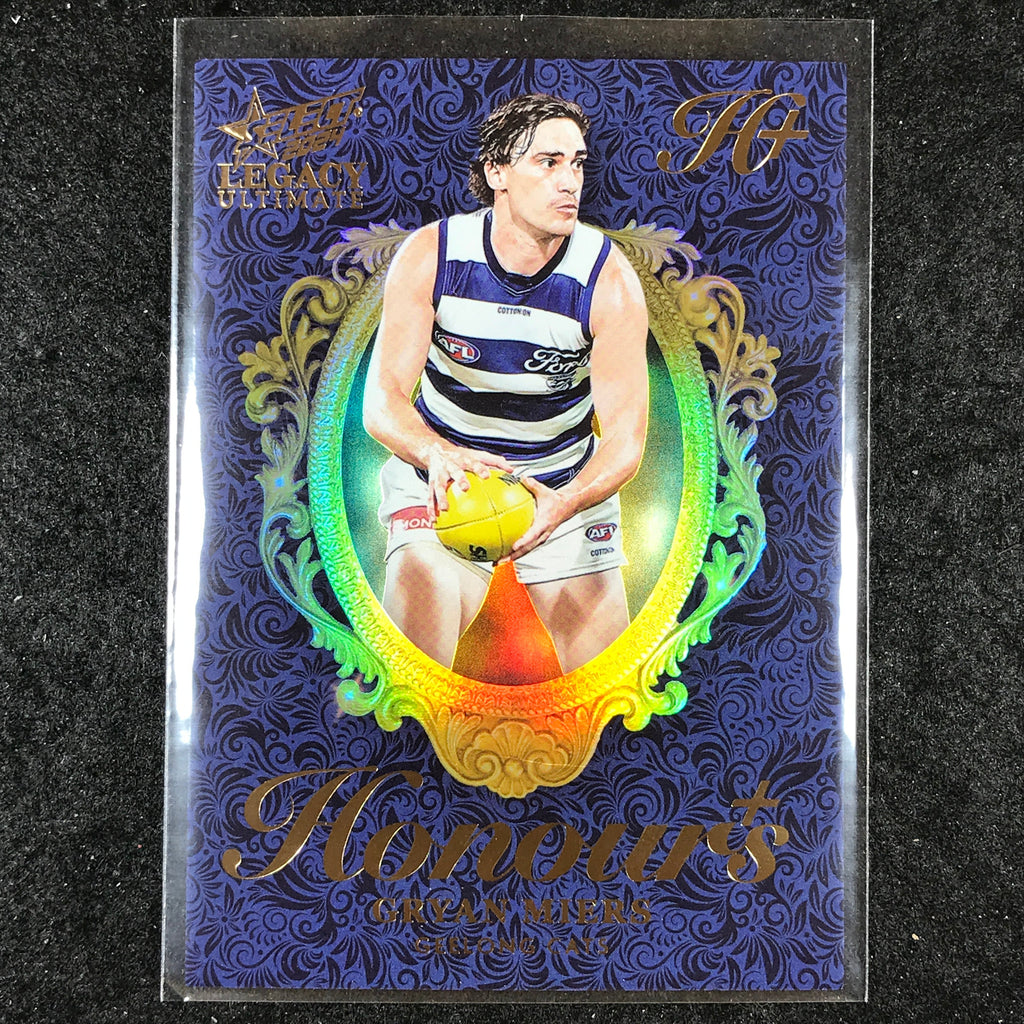 2024 Select AFL Legacy Ultimate GRYAN MIERS Honours+ 56/125 #102 ...