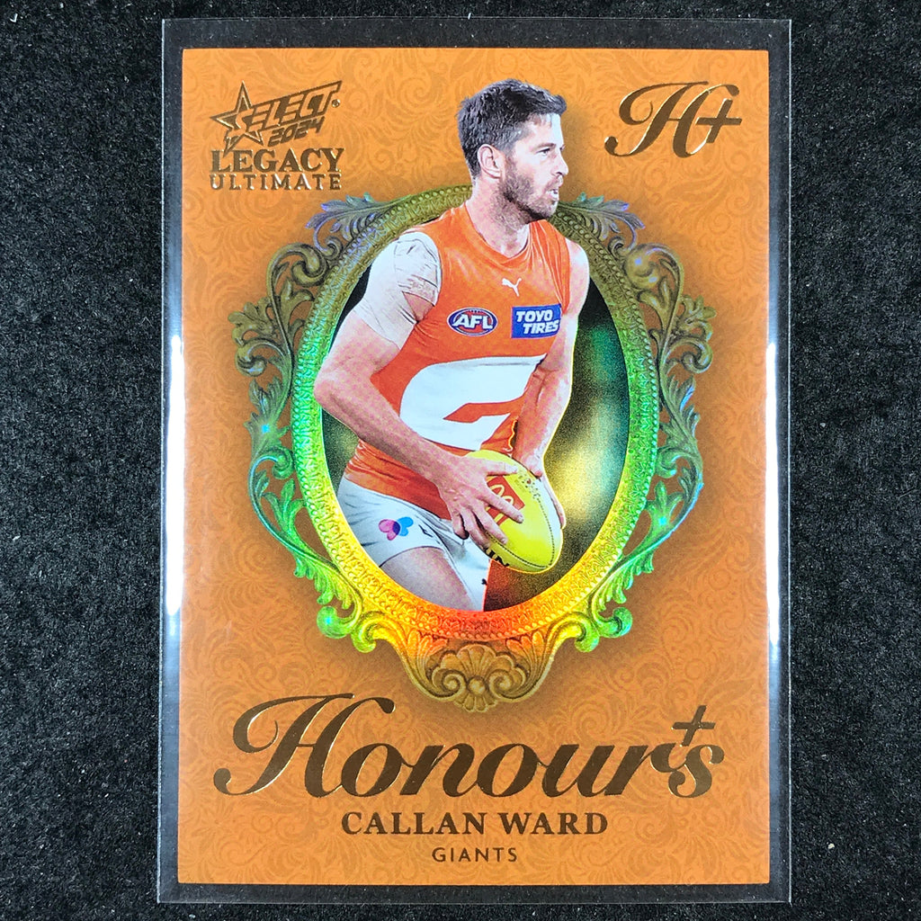 2024 Select AFL Legacy Ultimate CALLAN WARD Honours+ 73/125 #119 ...