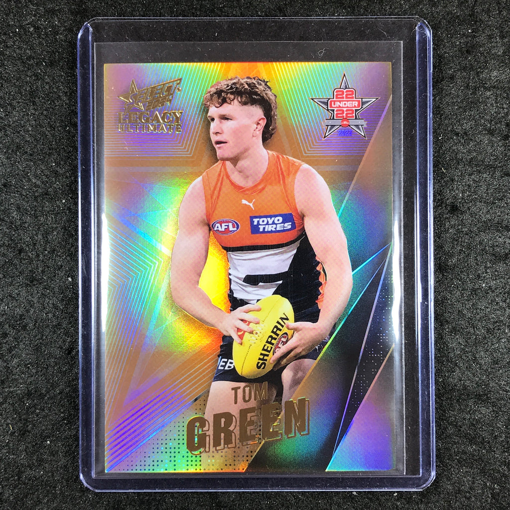 2024 Select AFL Legacy Ultimate TOM GREEN 22 Under 22 11/180 #17 ...