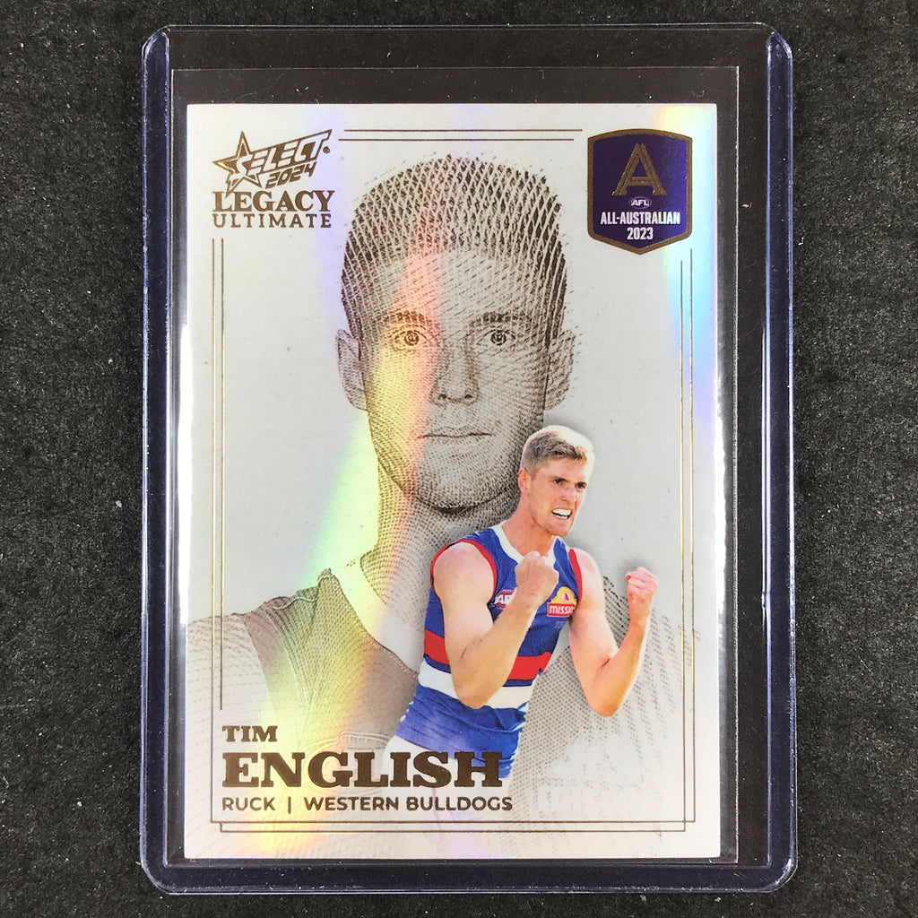 2024 Select AFL Legacy Ultimate TIM ENGLISH 2023 All-Australian 122/18 ...