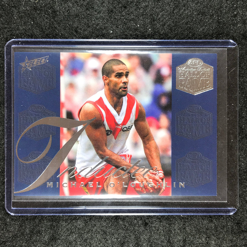 2024 Select AFL Legacy Ultimate MICHAEL O'LOUGHLIN Hall of Fame Induct ...