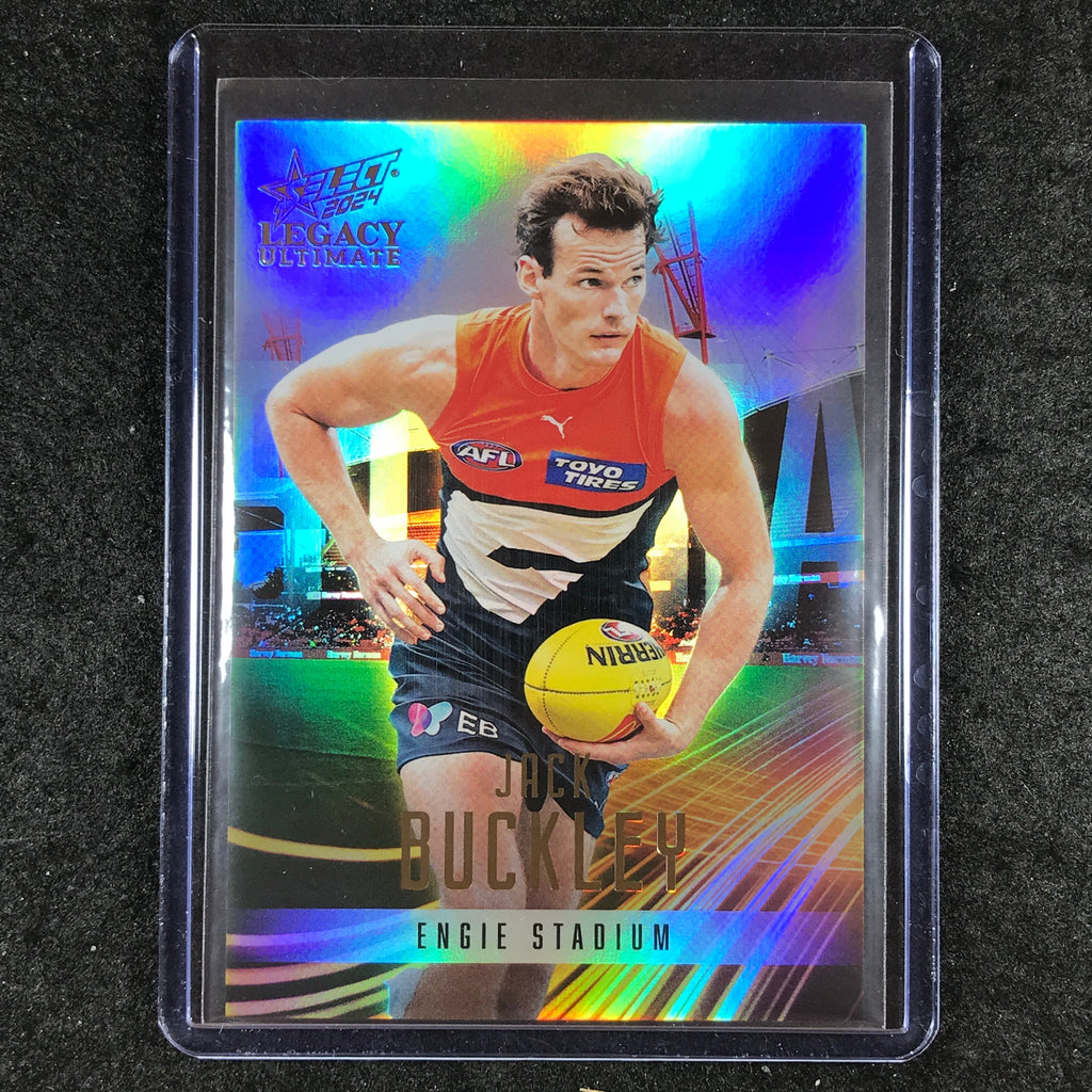 2024 Select AFL Legacy Ultimate JACK BUCKLEY Stadia 90/90 #36 – Cherry ...